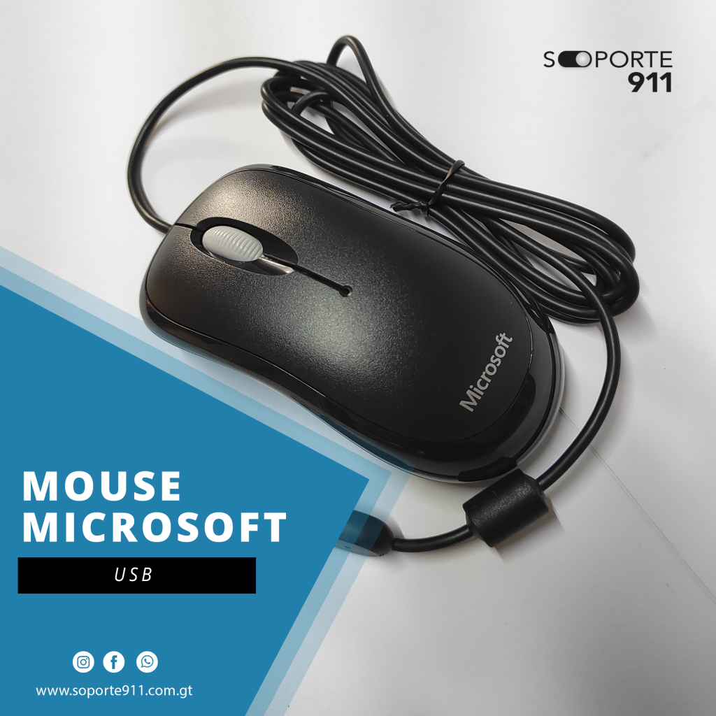 Mouse Microsoft USB – Soporte911